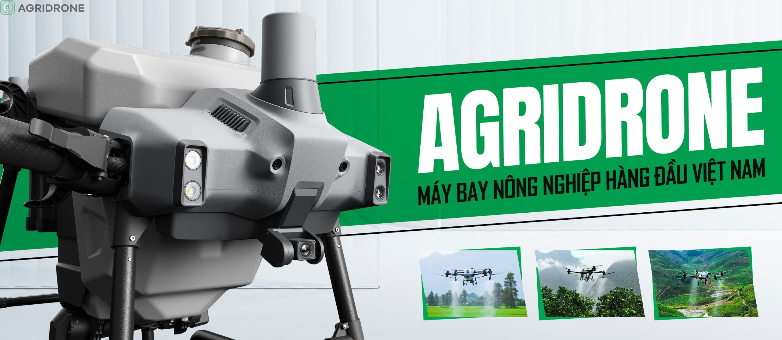 AgriDrone Việt Nam - #1 Máy Bay Phun Xịt Thuốc Nông Nghiệp